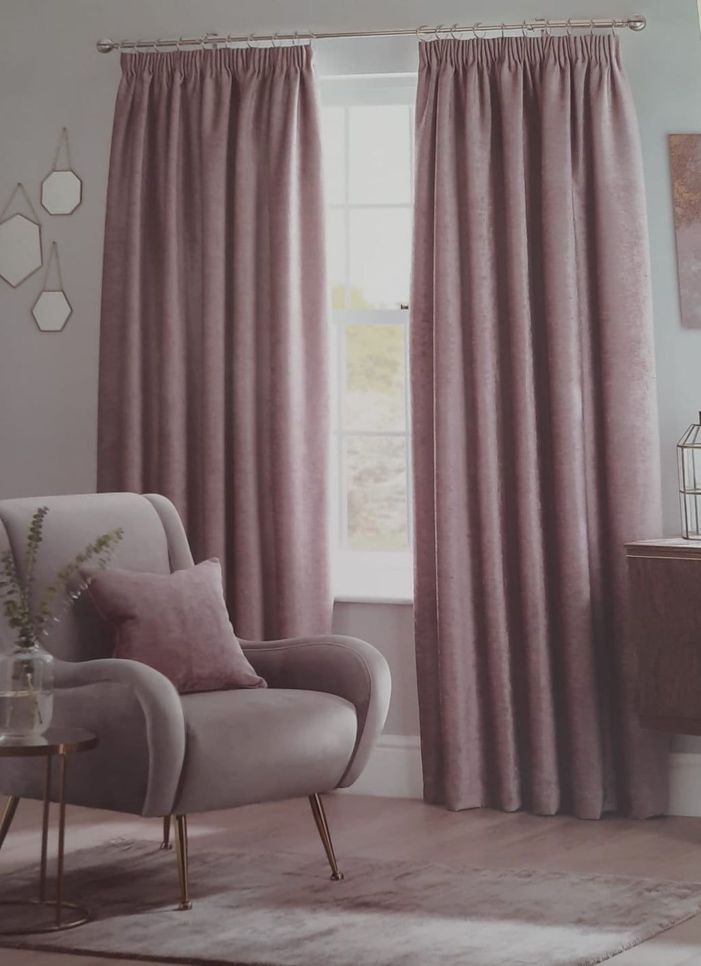 Design Studio Langley Blackout Heather Curtains – Utah Department Store